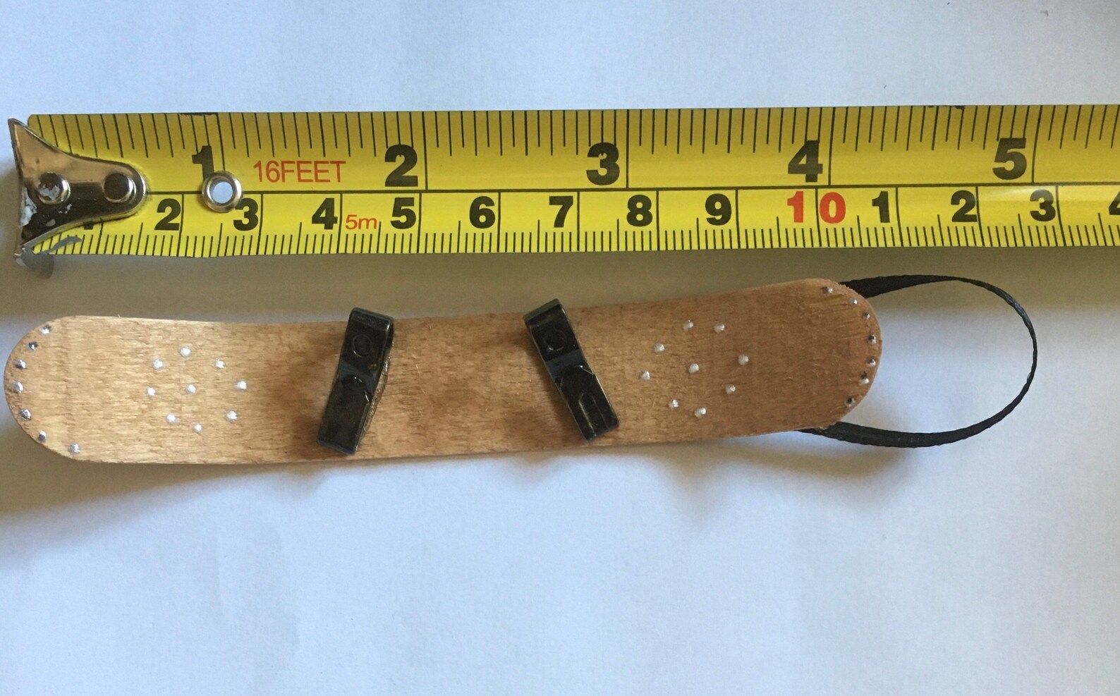 Hanging Miniature Wooden Snowboards Handmade by Me - Etsy