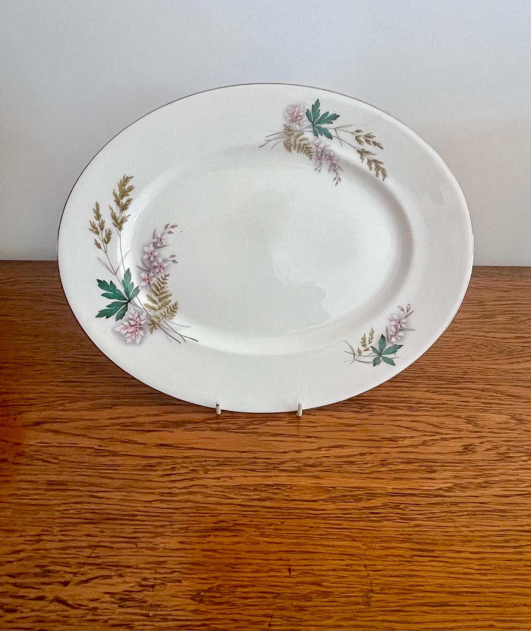 Stunning Mayfair Louise Bone China - Large Oval Plate / Platter ...