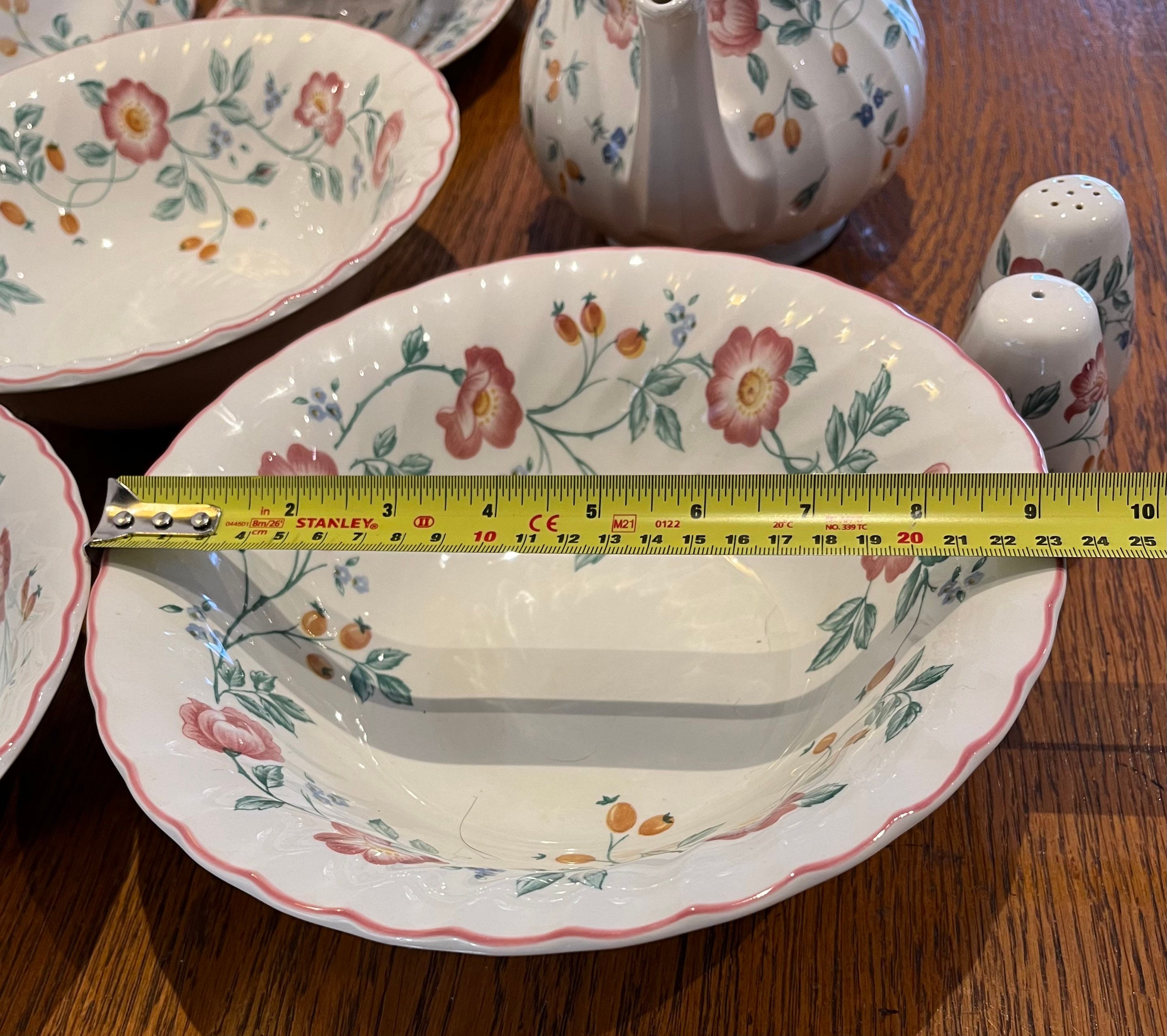 Churchill the Chartwell Collection Briar Rose Items Serving - Etsy UK