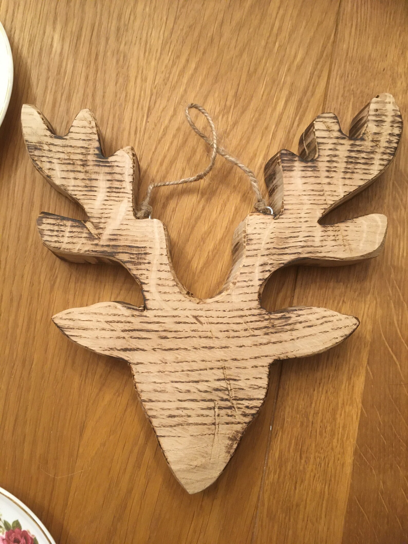 Oak handmade Stag / reindeer heads ideal for your home & | Etsy