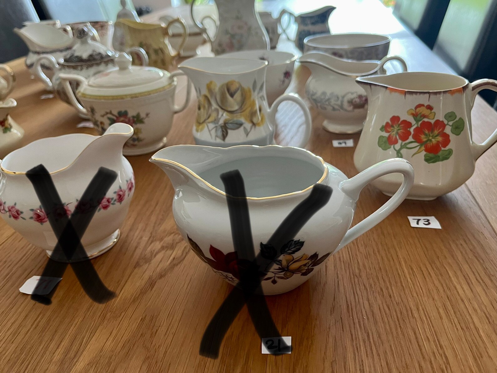 Large Collection of Vintage Milk Jugs and Sugar Bowls - Etsy