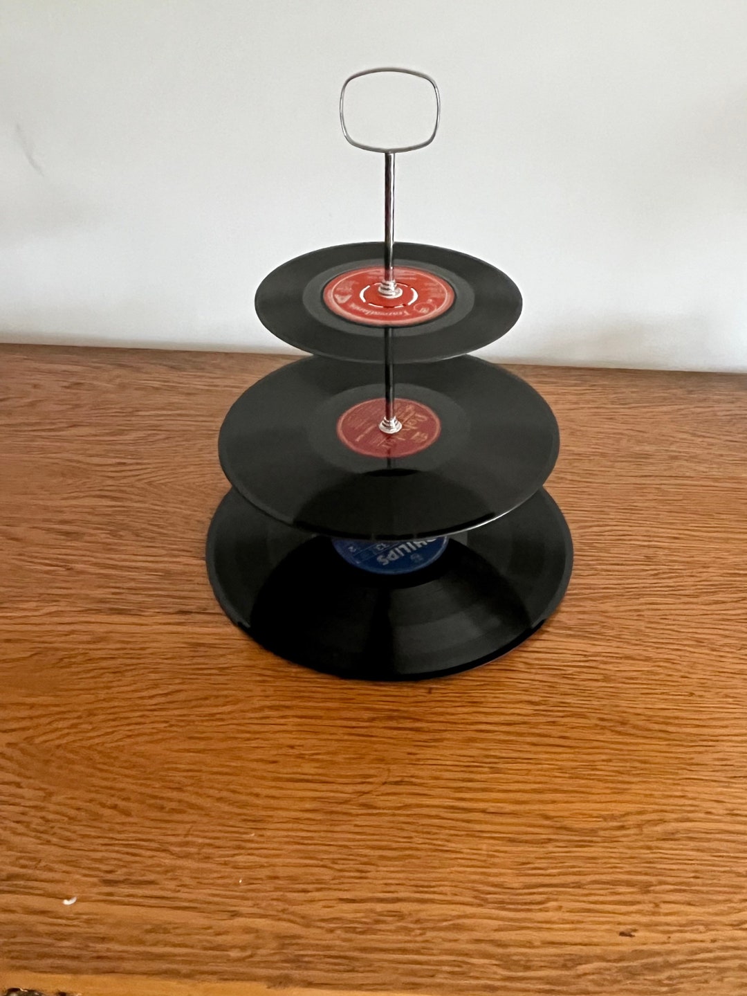 Record Cake Stand Retro, Three Tier Cake Stand, Cream Teas, Afternoon ...