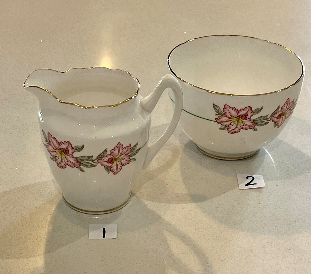 Large Collection of Vintage Milk Jugs and Sugar Bowls - Etsy