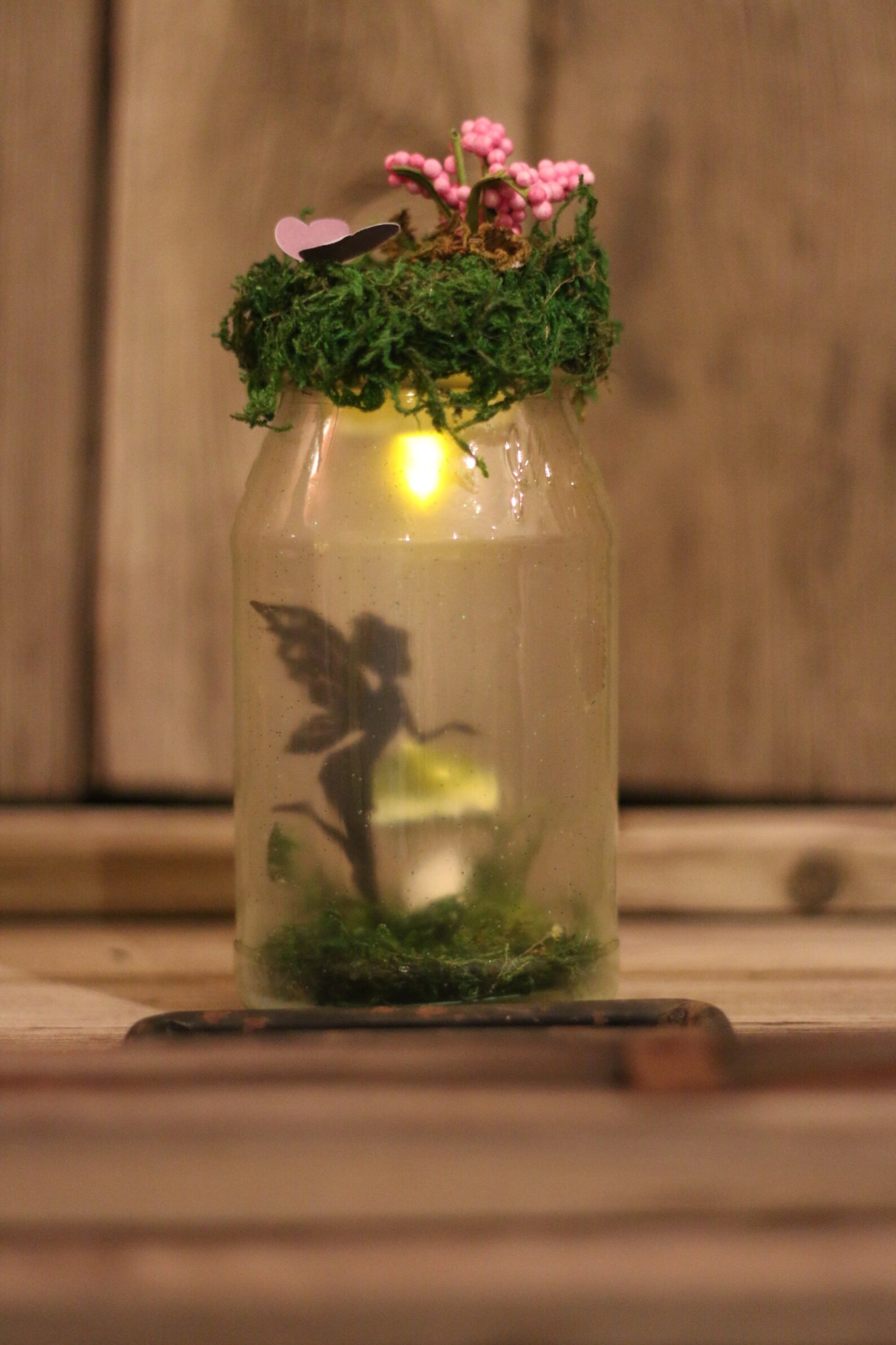 Fairy Jar From Repurposed Jar - Etsy