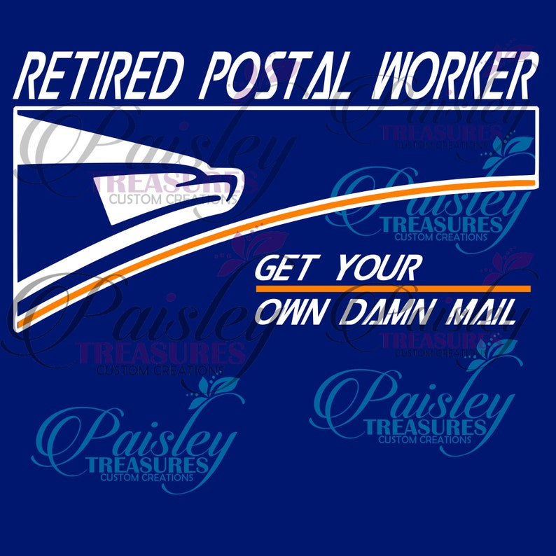 Retired Postal Worker - Etsy