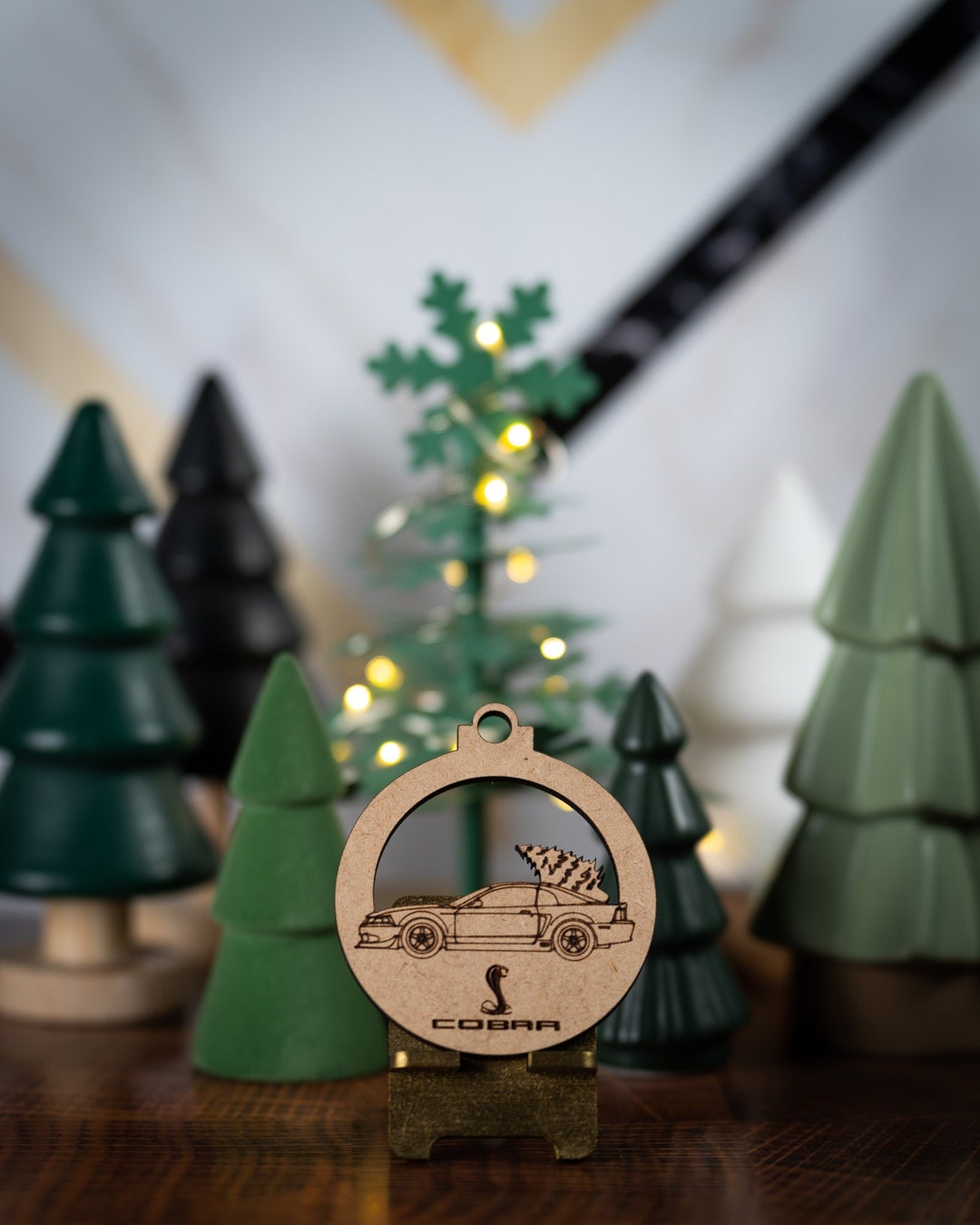 Ford Mustang Cobra SN95 Christmas Ornament. Made in USA - Etsy