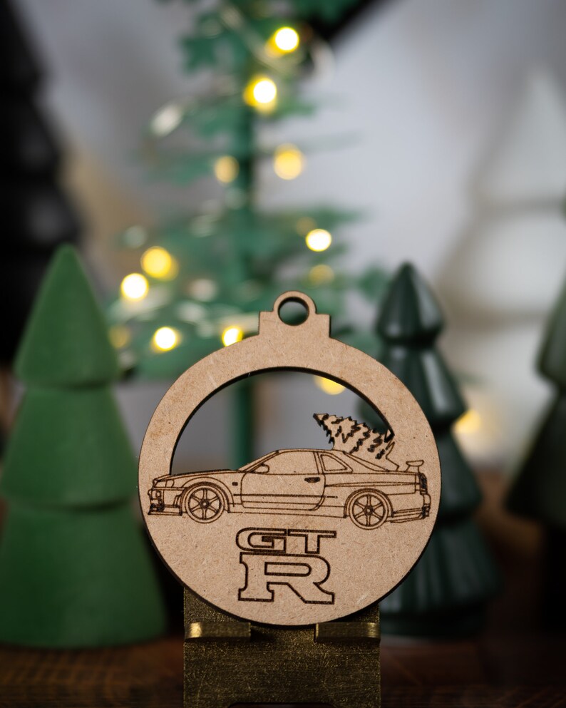 Nissan Skyline GTR R34 Christmas Ornament. Made in USA - Etsy