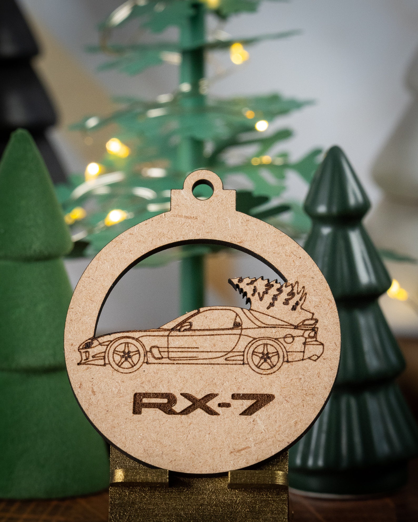Mazda RX7 FD Christmas Ornament. Made in USA - Etsy
