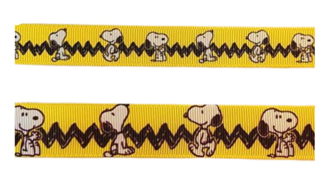 Snoopy Grosgrain Ribbon 5/8 or 7/8 - Etsy