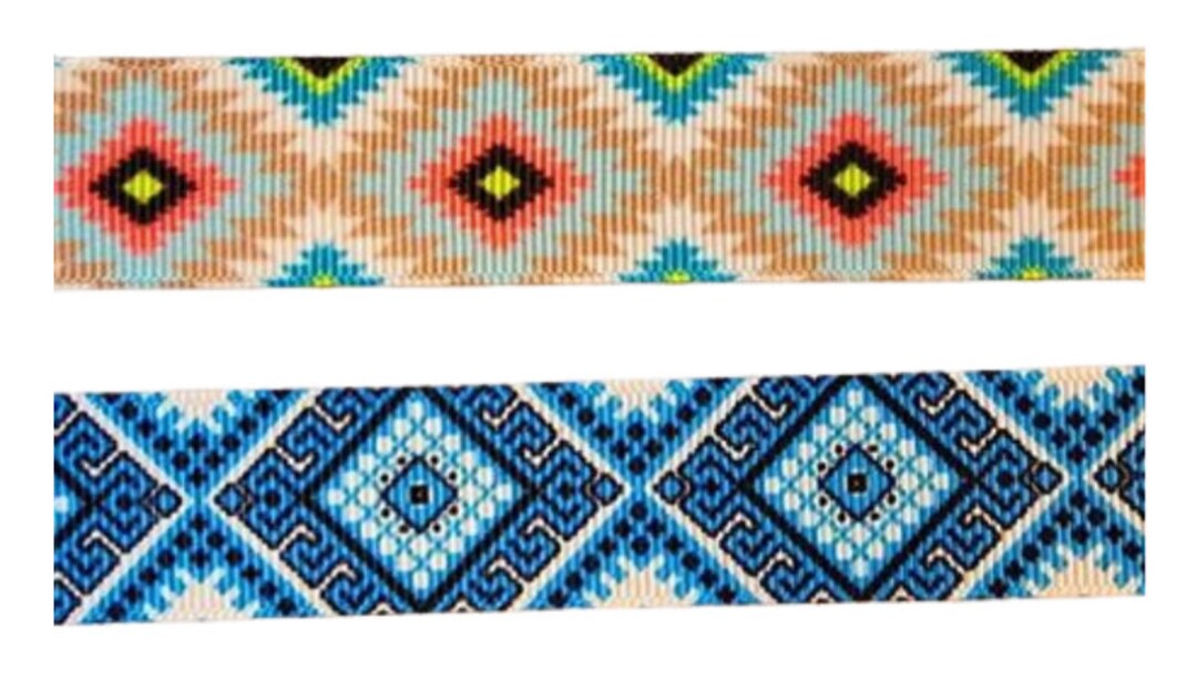 Southwest Grosgrain Ribbon 7/8 - Etsy