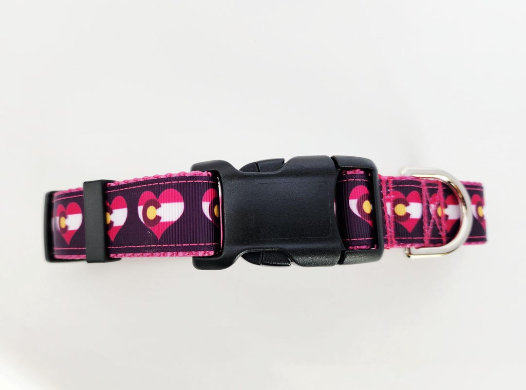 Pink or Lilac Colorado Dog Collar or Leash - Etsy
