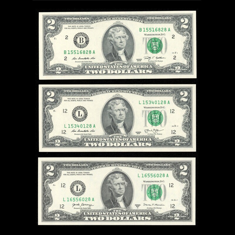 2 Dollar Bill Template - Etsy