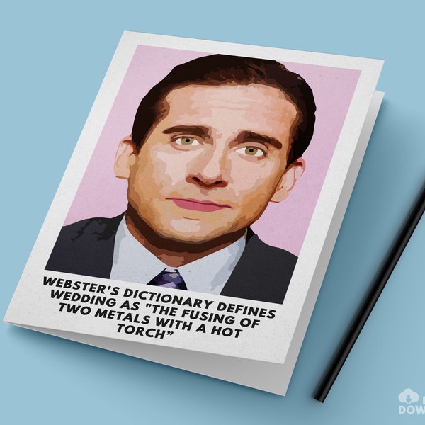 The Office Card - Etsy