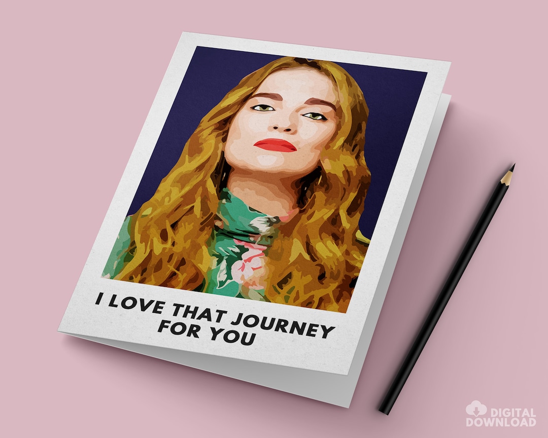 Alexis Card / "love That Journey for You" / Instant PDF Digital ...