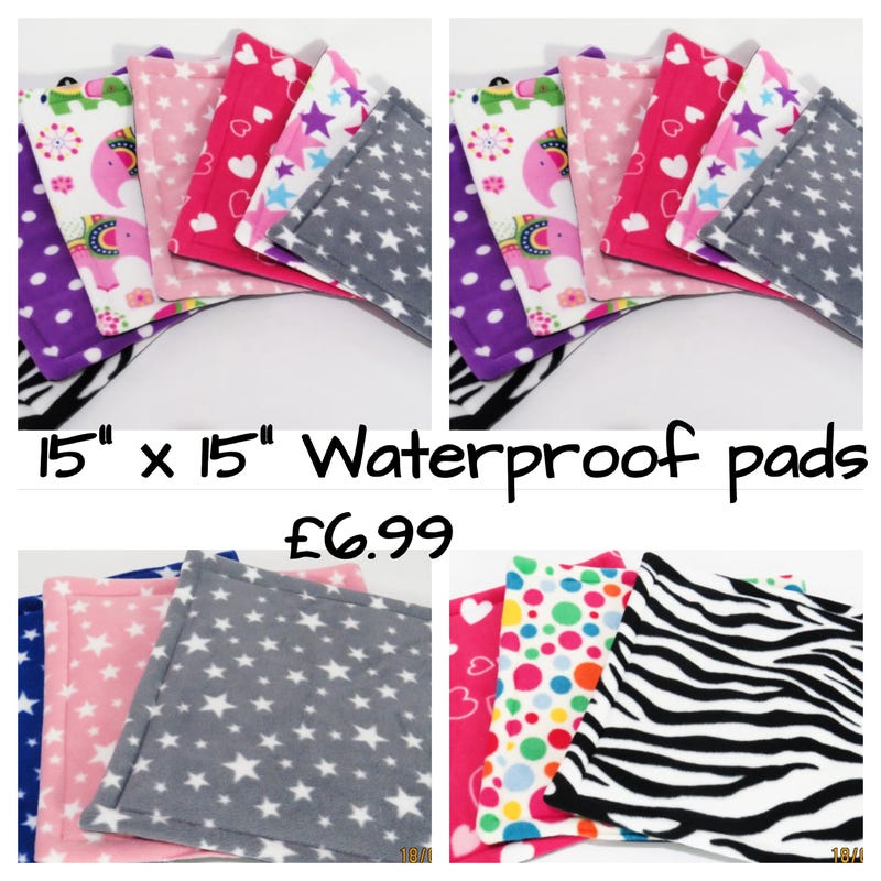 Pink Guinea Pig Pee Pads - Etsy UK