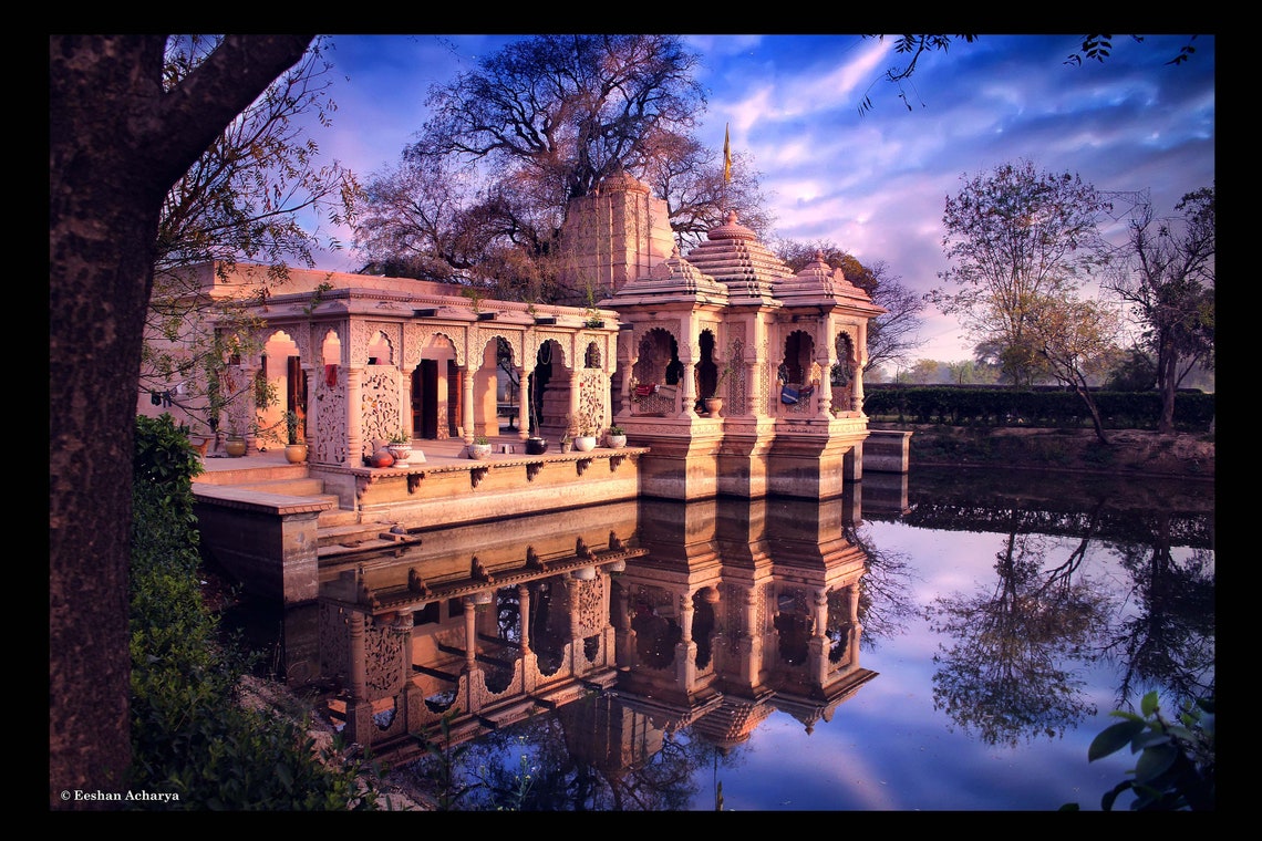 Vrinda Kunda,photography,krishna Art Landscape,mystical, Vrindavan ...