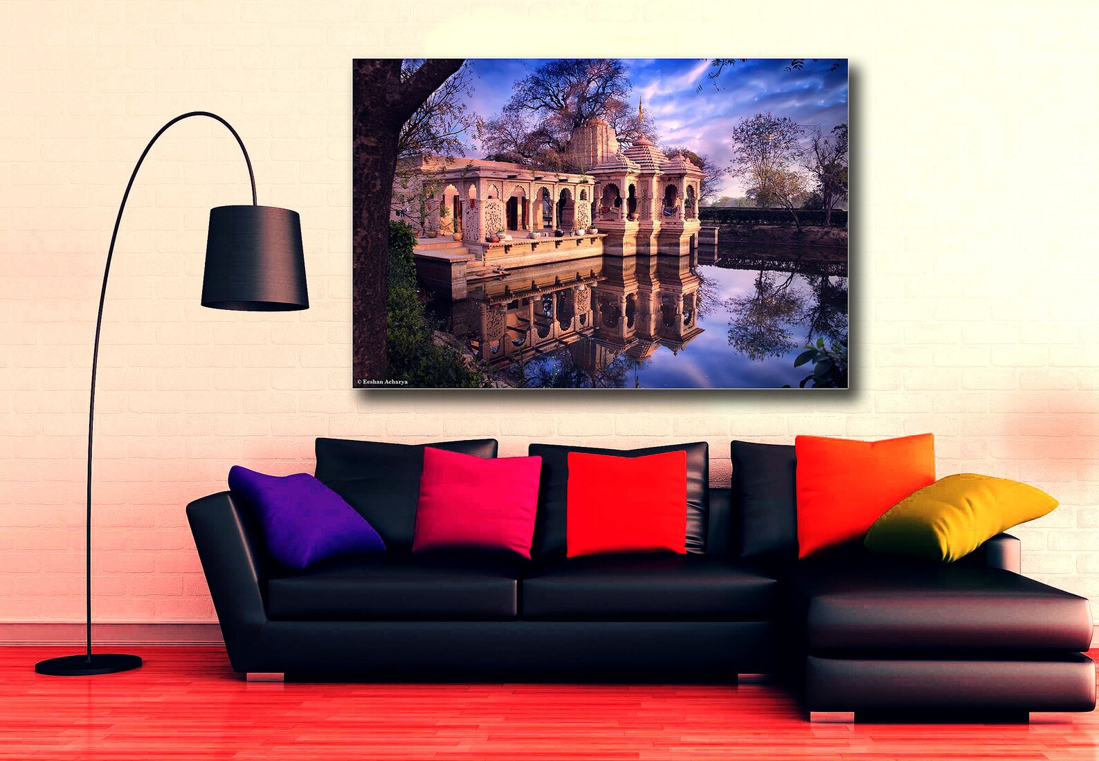 Vrinda Kunda,photography,krishna Art Landscape,mystical, Vrindavan ...