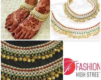 Indian Payal Jewelry | Etsy