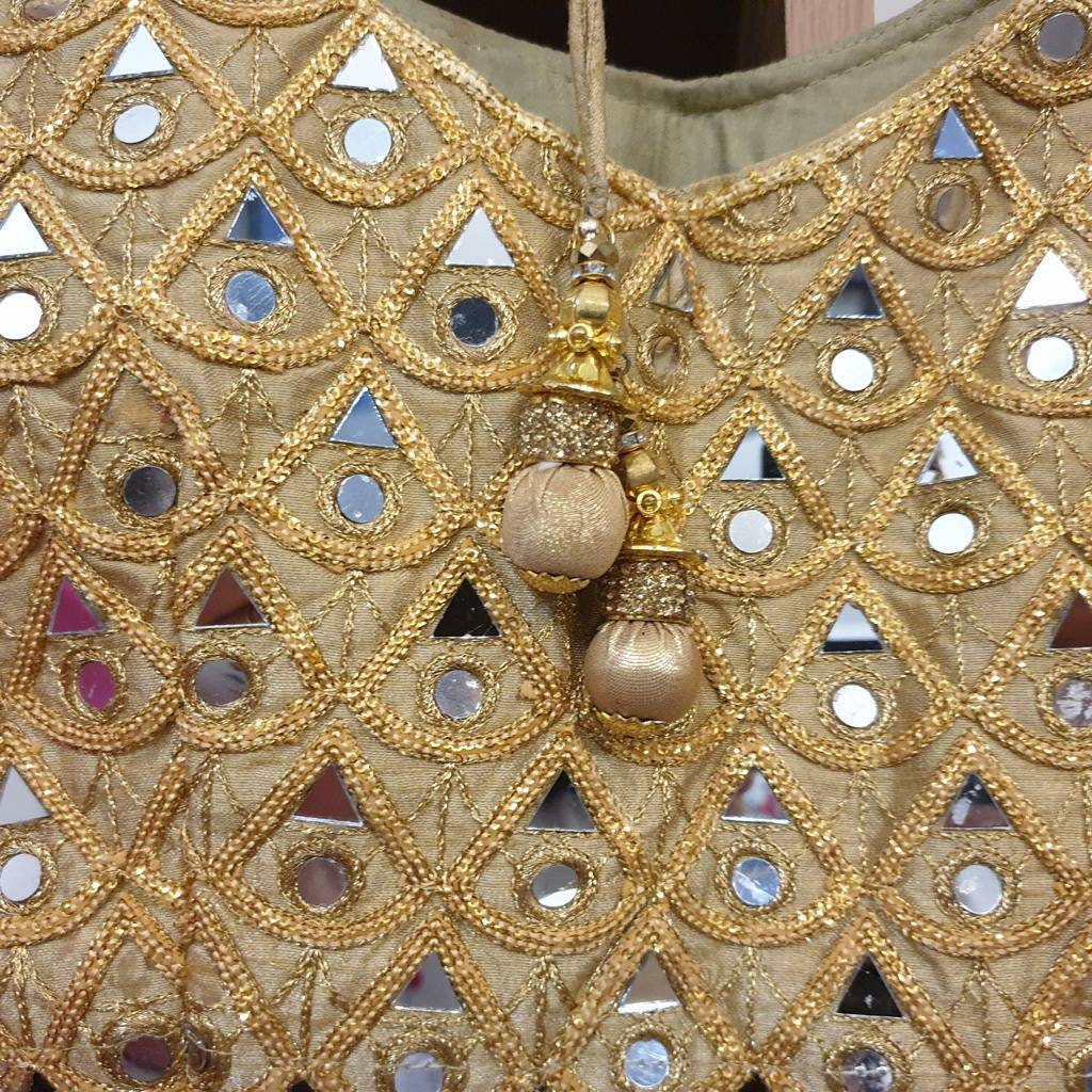 Sabyasachi pink mirror lengha Embroidered Designer Lehenga | Etsy