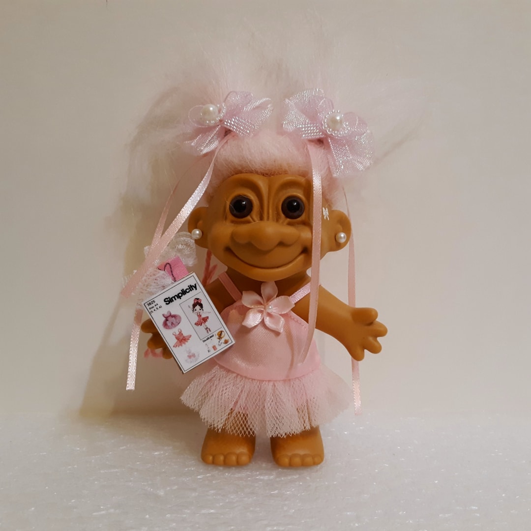 Russ Ballerina Troll Doll - Etsy