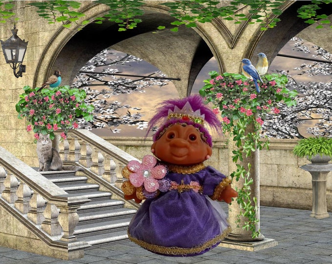 90s Russ Troll Kidz Princess Guinevere Doll, 14 - Etsy