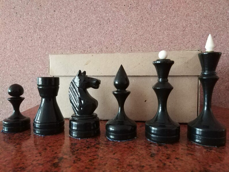 An Exclusive Rarity Set of Chess Pieces Circa 1960s-70s . - Etsy