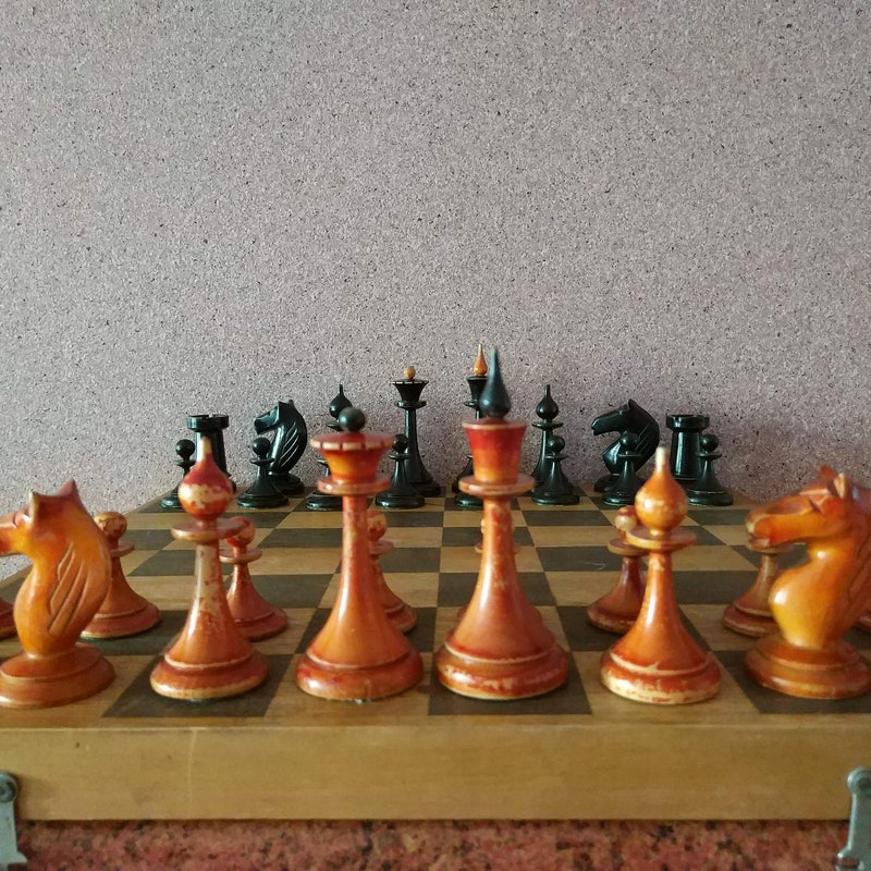 Vintage Chess - Etsy