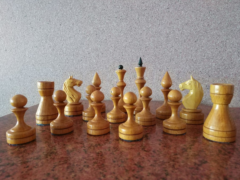 An Exclusive Rarity Set of Chess Pieces Circa 1960s-70s . - Etsy