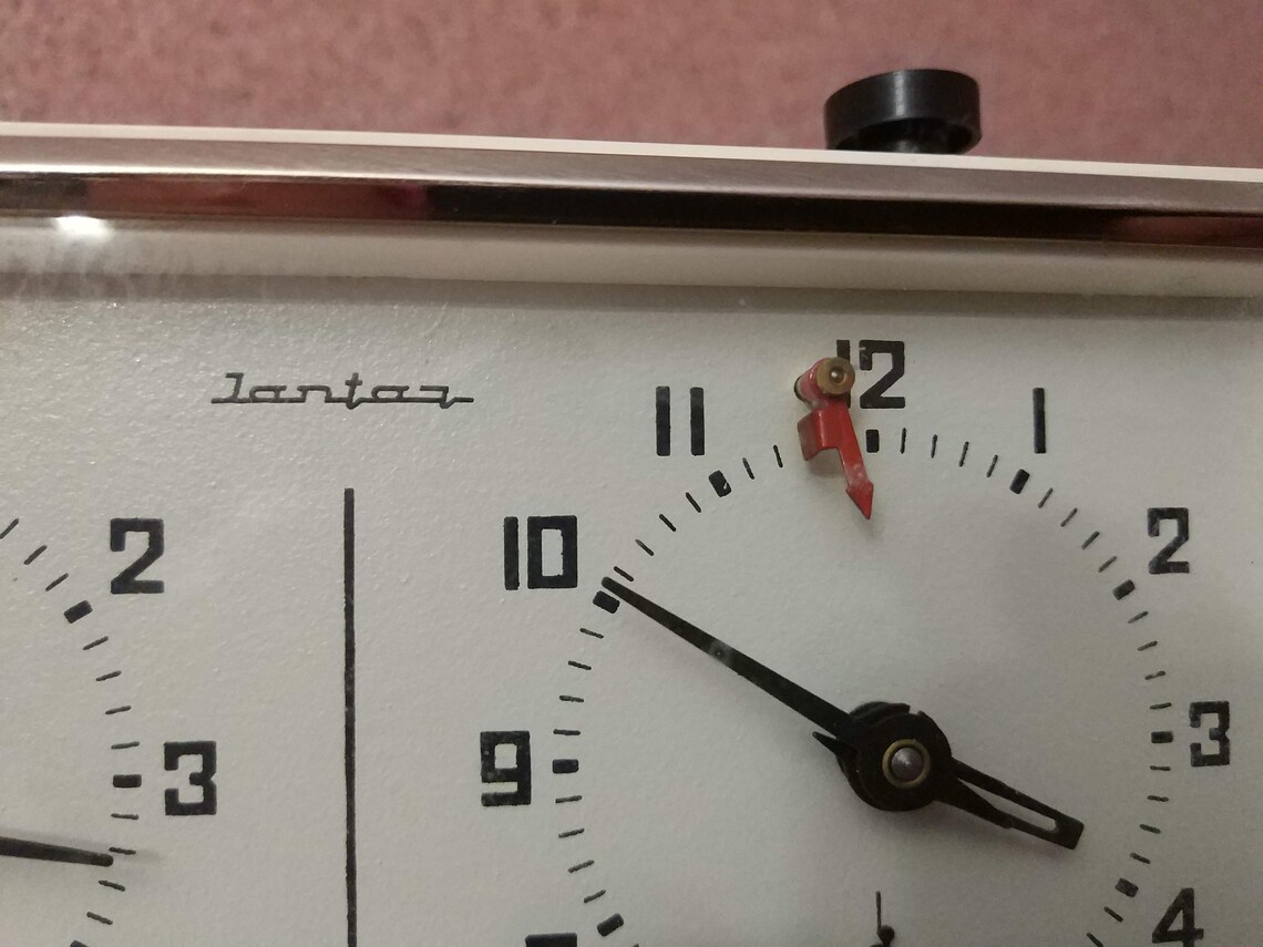 Soviet Chess Clock Jantar yantar Mechanical Clock Vintage - Etsy