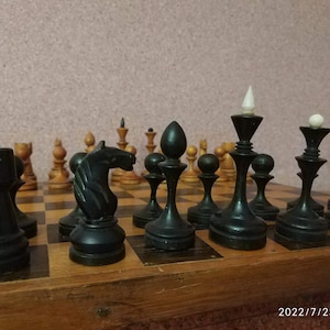 Chess of the Soviet Period, USSR Chess Set - Etsy