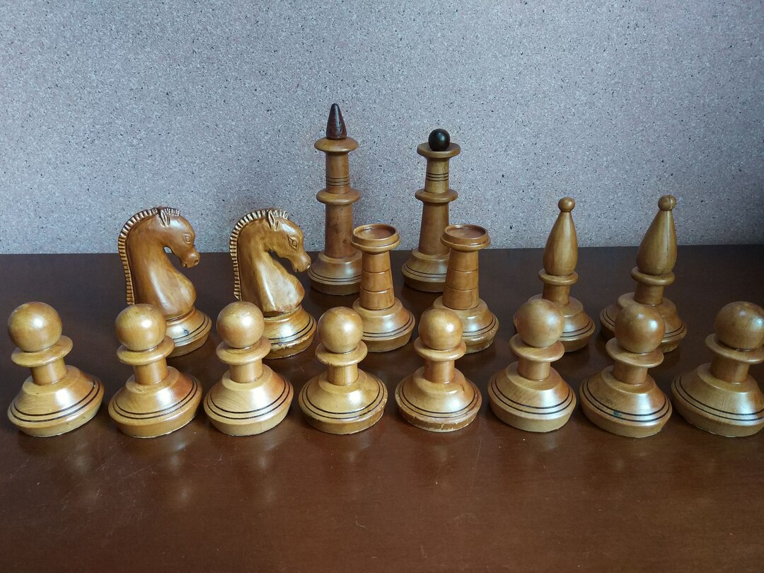 Soviet Chess Pieces giants 1960s-1970s - Etsy
