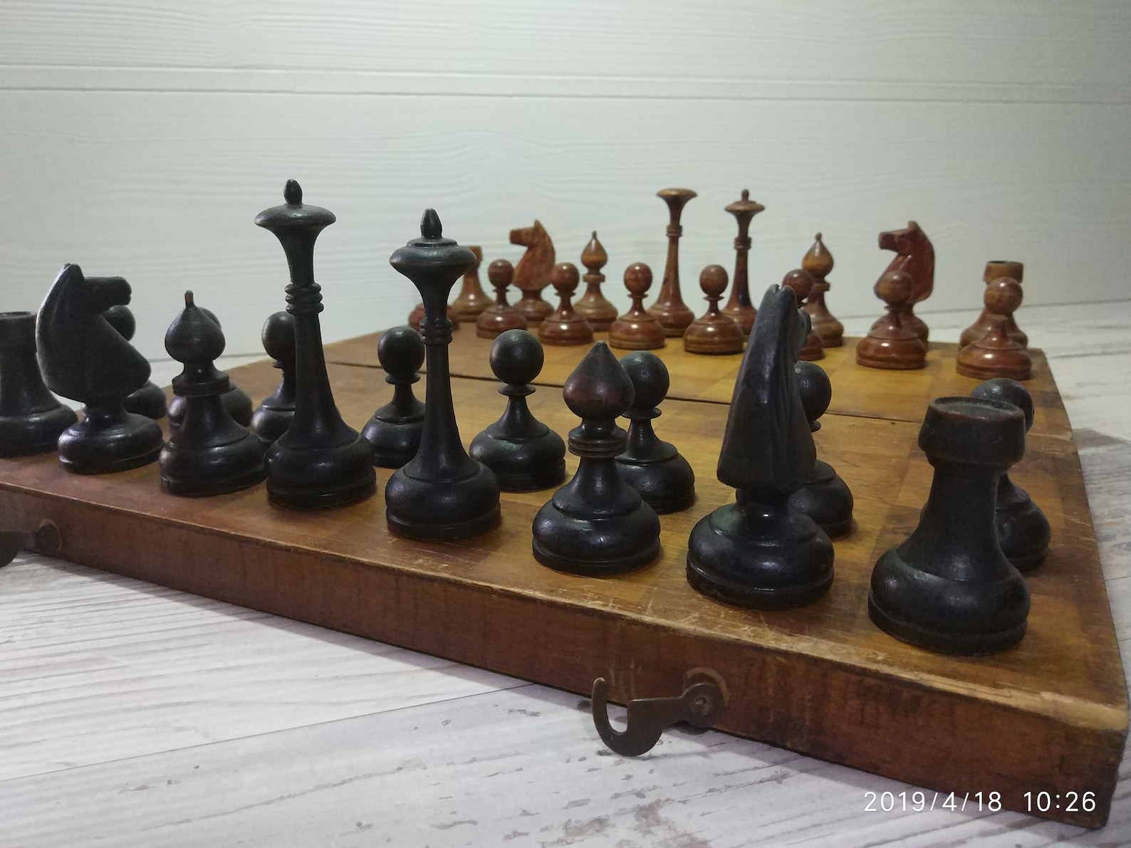 Soviet Chess Set Old Russian Vintage Wooden Chess Game - Etsy