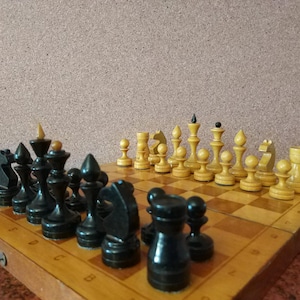 Soviet Chess Set 1980s Chess USSR - Etsy