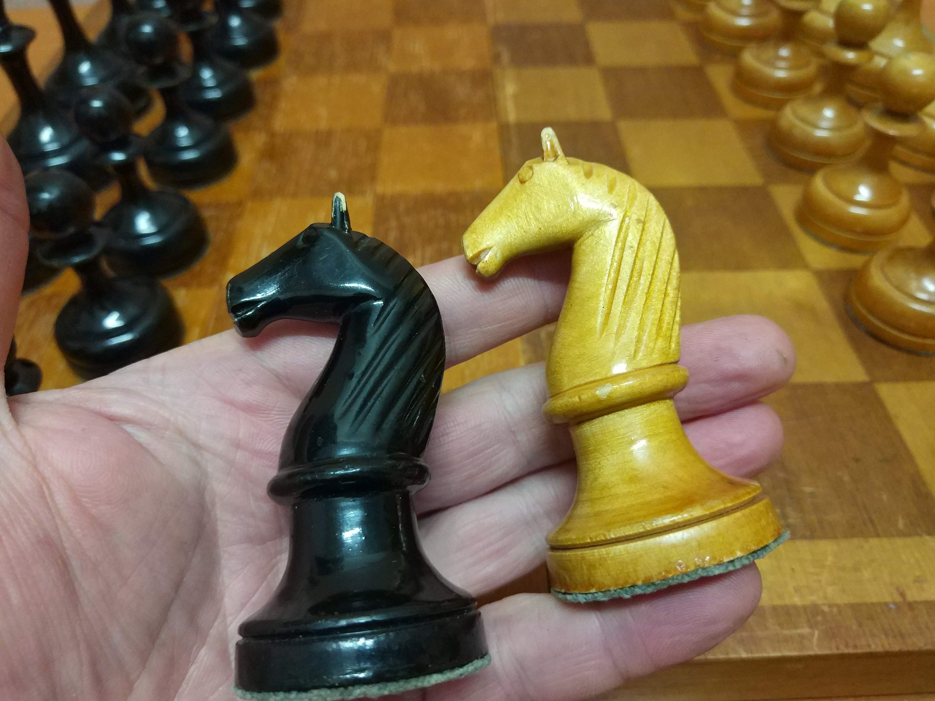 Botvinnik Set Antique Soviet Chess Set Old Russian Vintage - Etsy