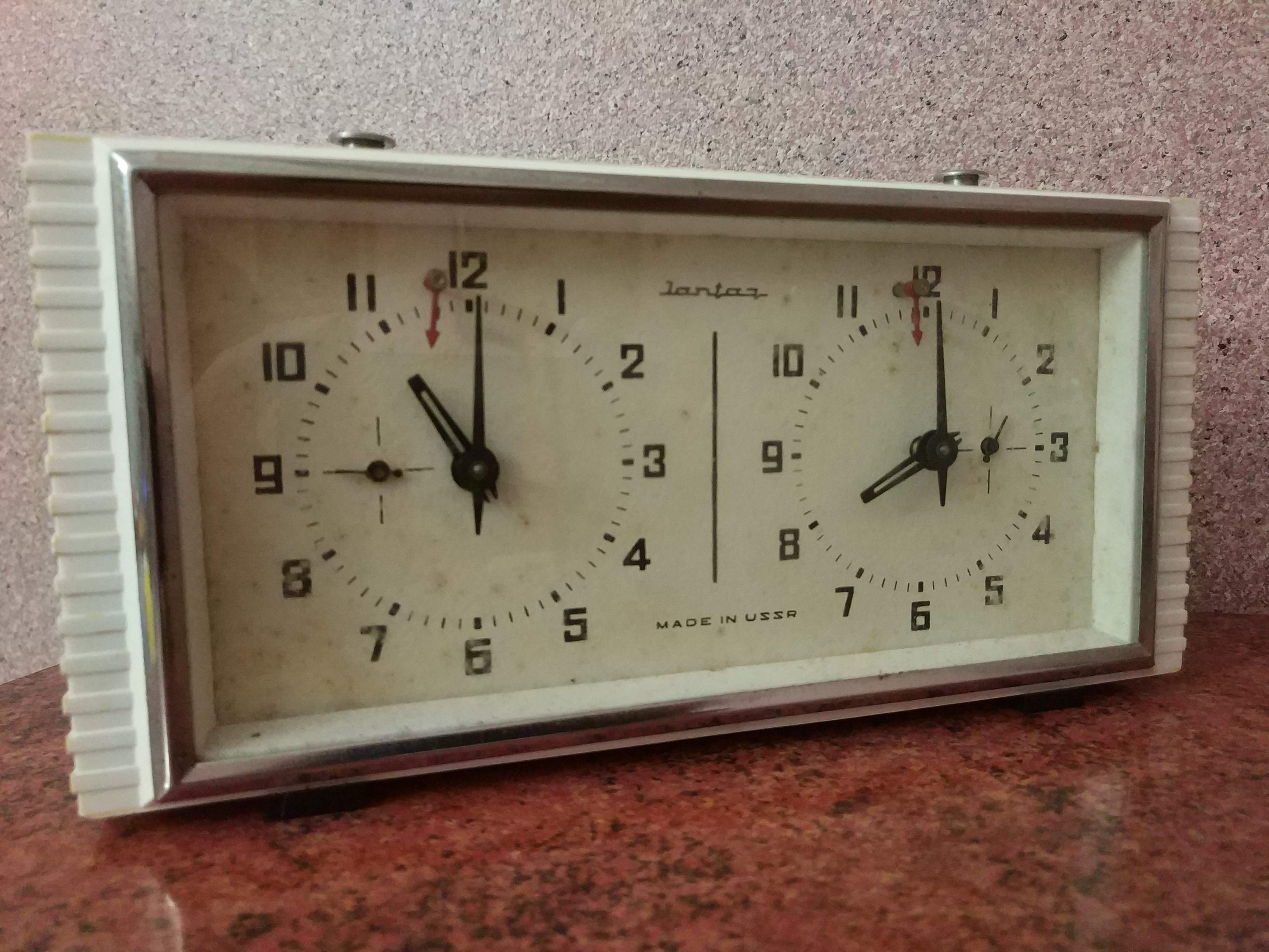 Vintage CHESS Tournament clock soviet USSR Jantar Yantar | Etsy