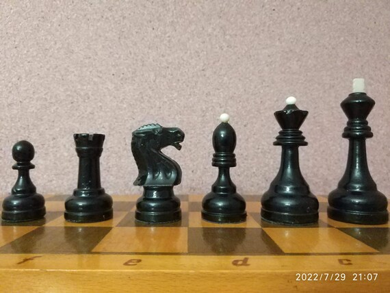 Grandmaster Set Vintage Soviet Tournament Chess Set Big - Etsy
