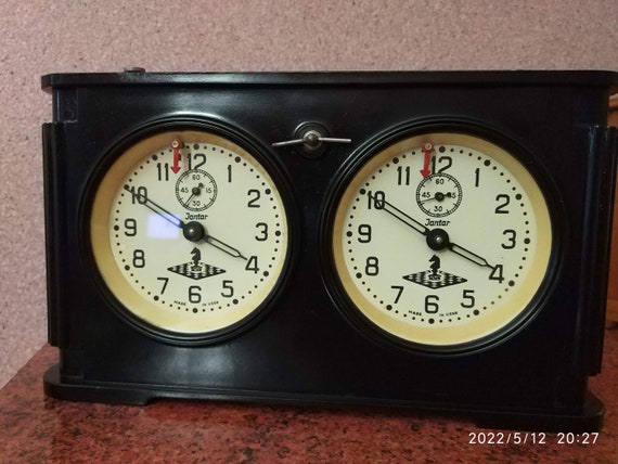 Chess Clock Soviet Tournament Chess Clock Vintage Chess - Etsy