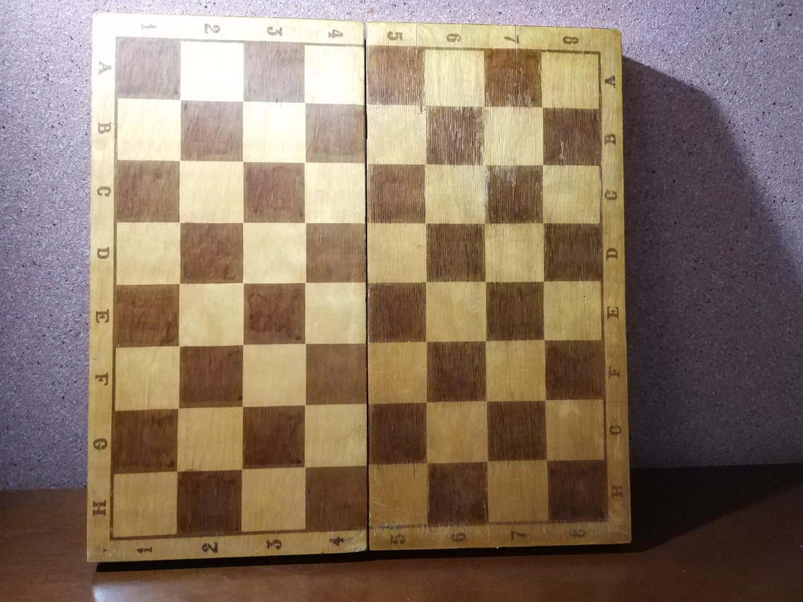 Soviet Chess Vintage Beautiful Old-fashioned Chess in Russia - Etsy