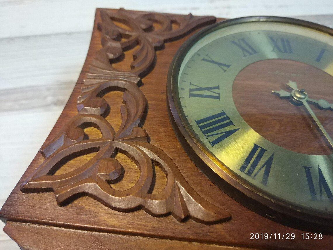 Soviet Mechanical Clock Vesna Vintage Clock Soviet Clock | Etsy