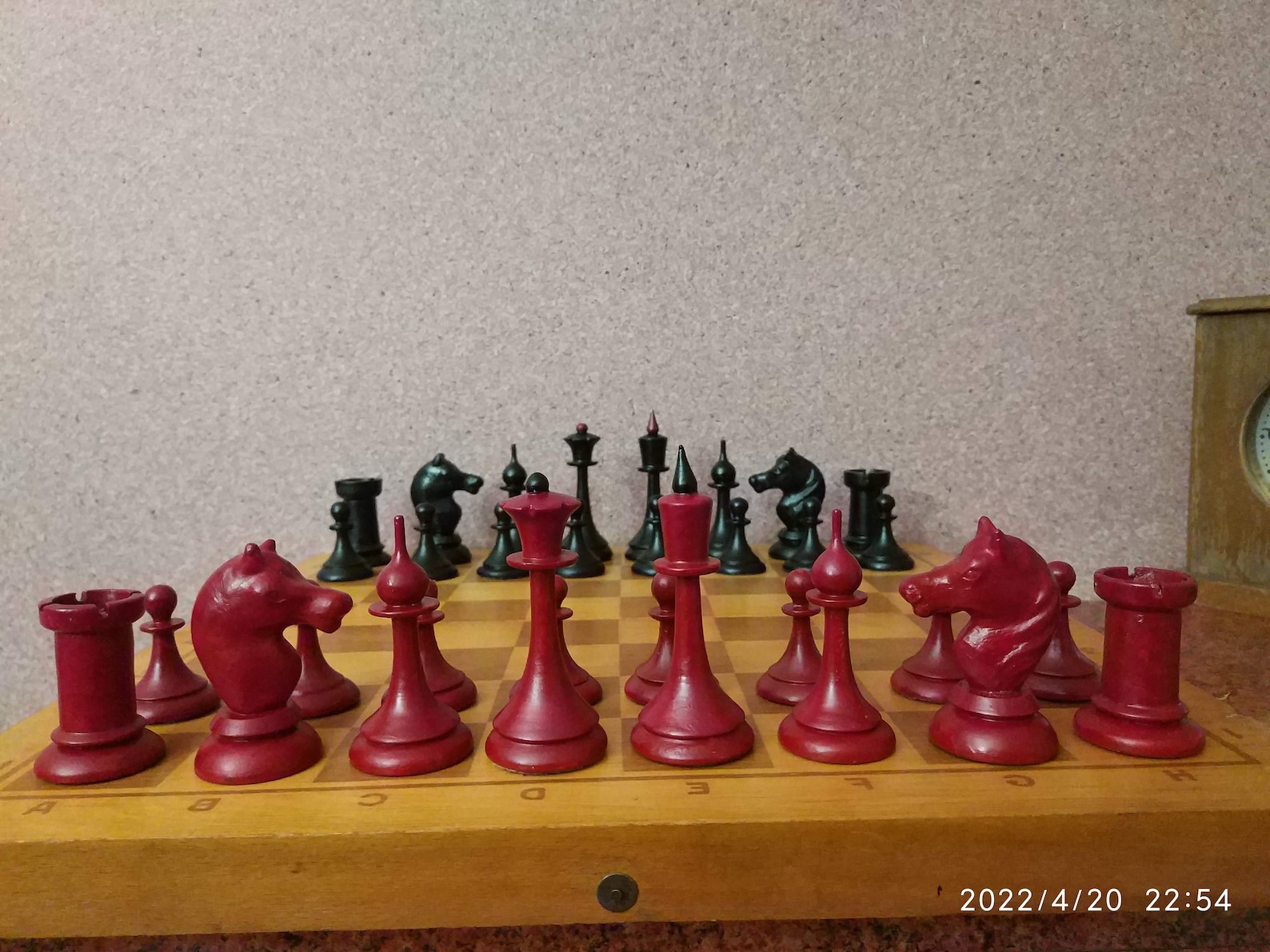 Antique Soviet Chess Set Old Russian Vintage Wooden Chess - Etsy