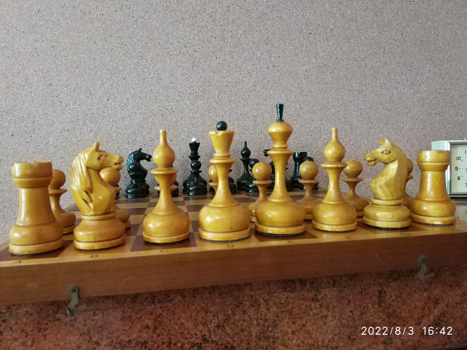 Vintage Soviet Tournament Chess Set Big Wooden Russian Chess - Etsy