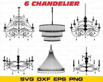 Chandelier logo | Etsy