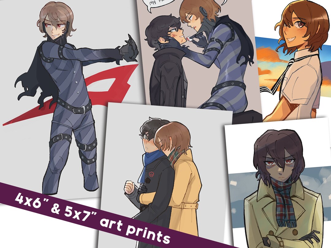 PERSONA 5 ROYAL Shuake/akeshu 4x6", 5x7" Art Prints/posters - Etsy