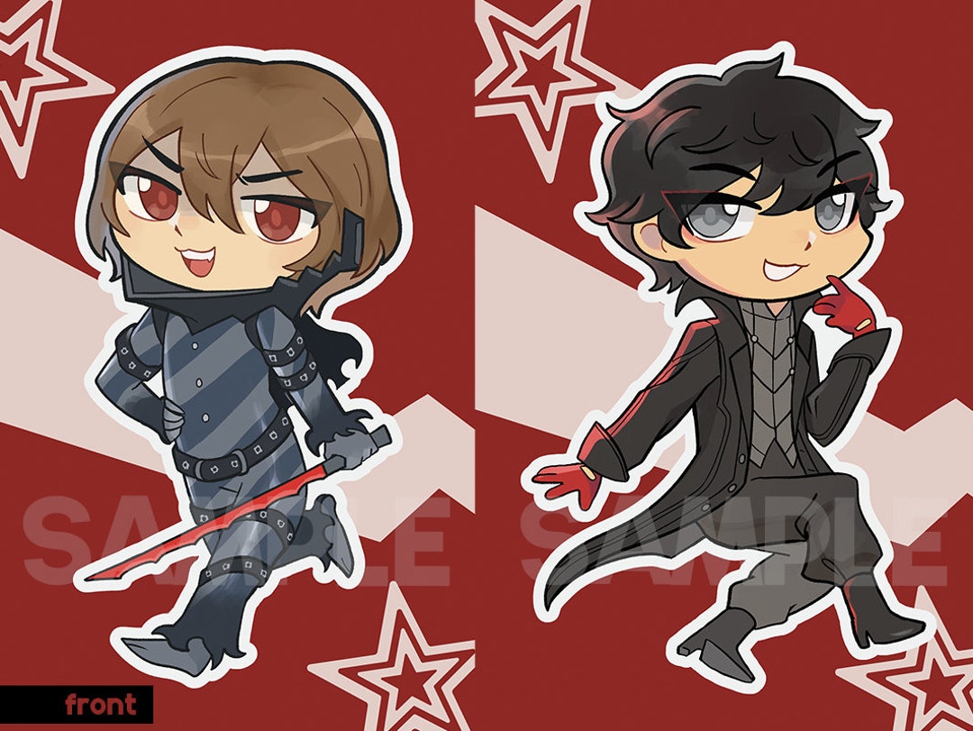 PERSONA 5 SHUAKE/AKESHU Goro Akechi & Ren Amamiya/joker Plush Pillows ...