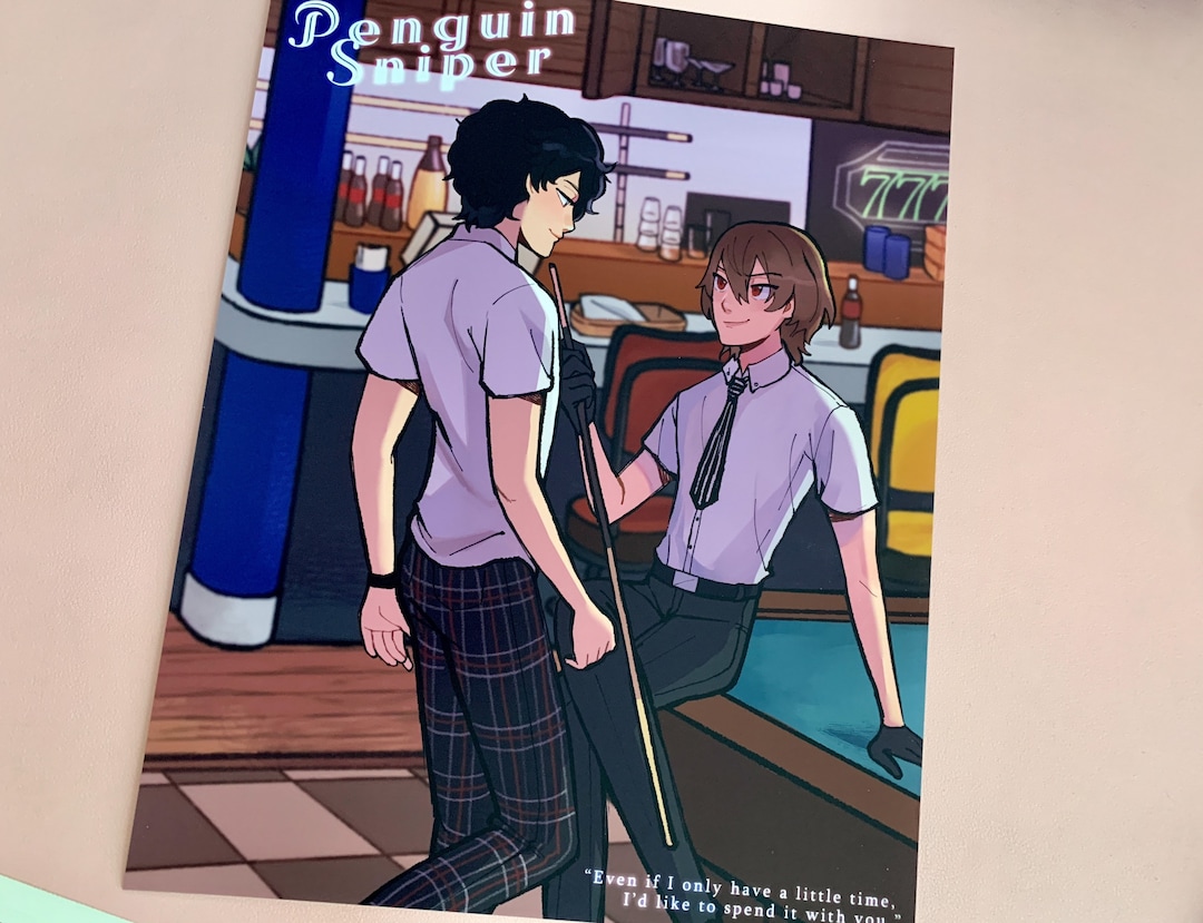 PERSONA 5 ROYAL Shuake/akeshu Penguin Sniper 8.5x11 Art Print/poster - Etsy