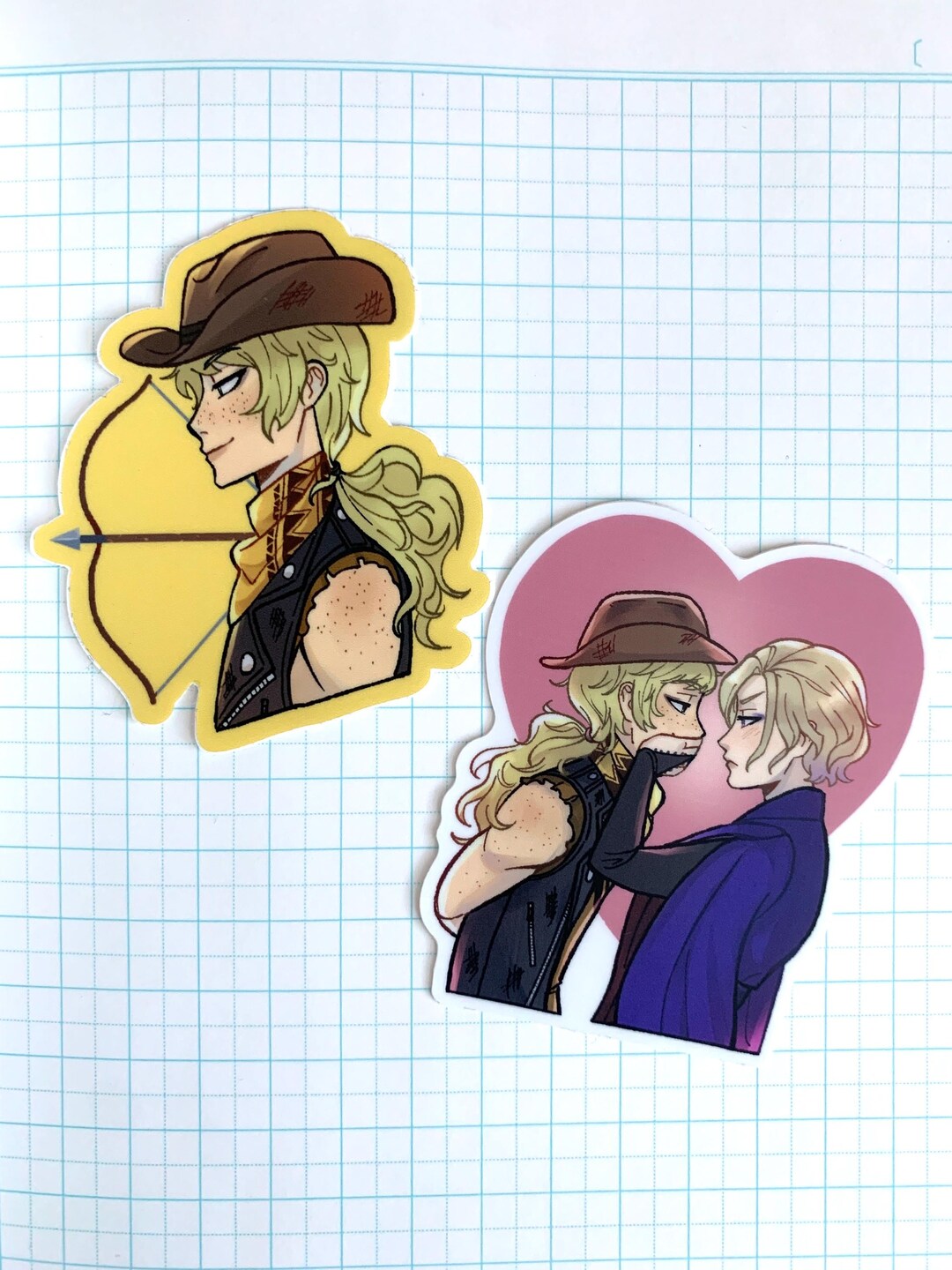 TWISTED WONDERLAND Waterproof Stickers Rook Hunt Vil Schoenheit Rookvil ...