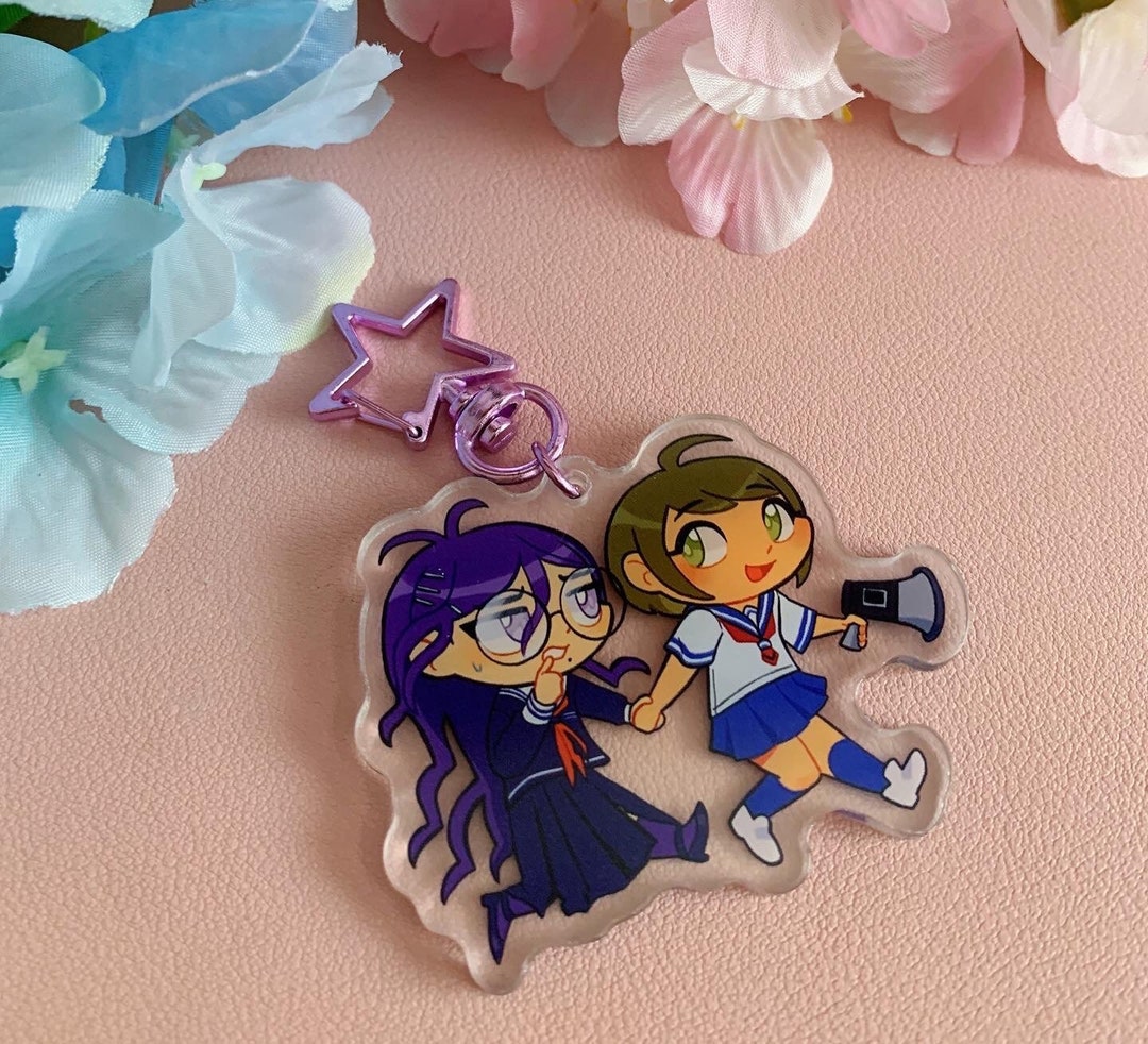 DANGANRONPA UDG Komaru Naegi X Toko Fukawa Charm - Etsy
