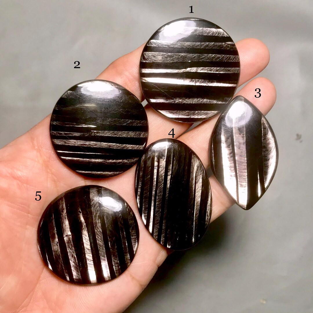 A One Quality Rare Hypersthene Cabochon-hypersthene Loose Gemstone ...