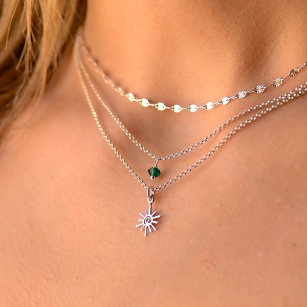 3 Layer Necklace - Etsy