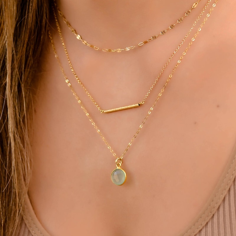 Multi Layer Necklace - Etsy